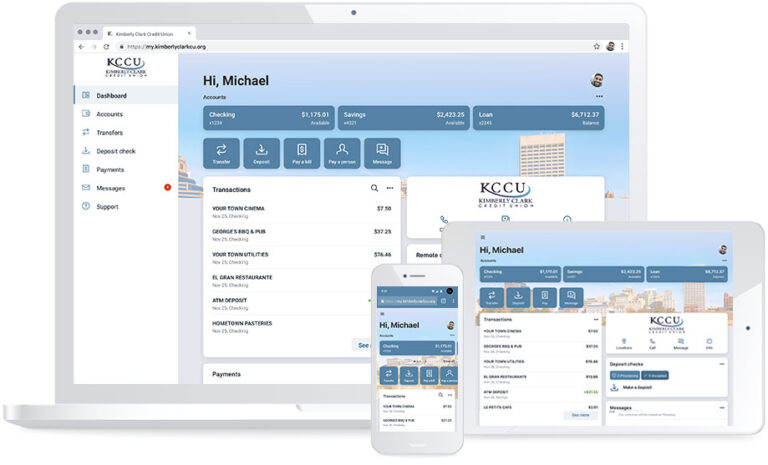 Netbranch Details : Kimberly Clark Credit Union